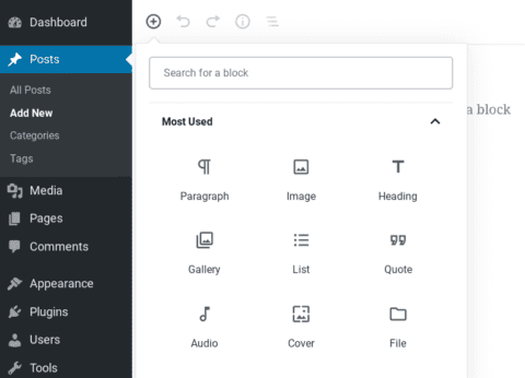 A Guide to the WordPress Block Editor for Students | CampusPress